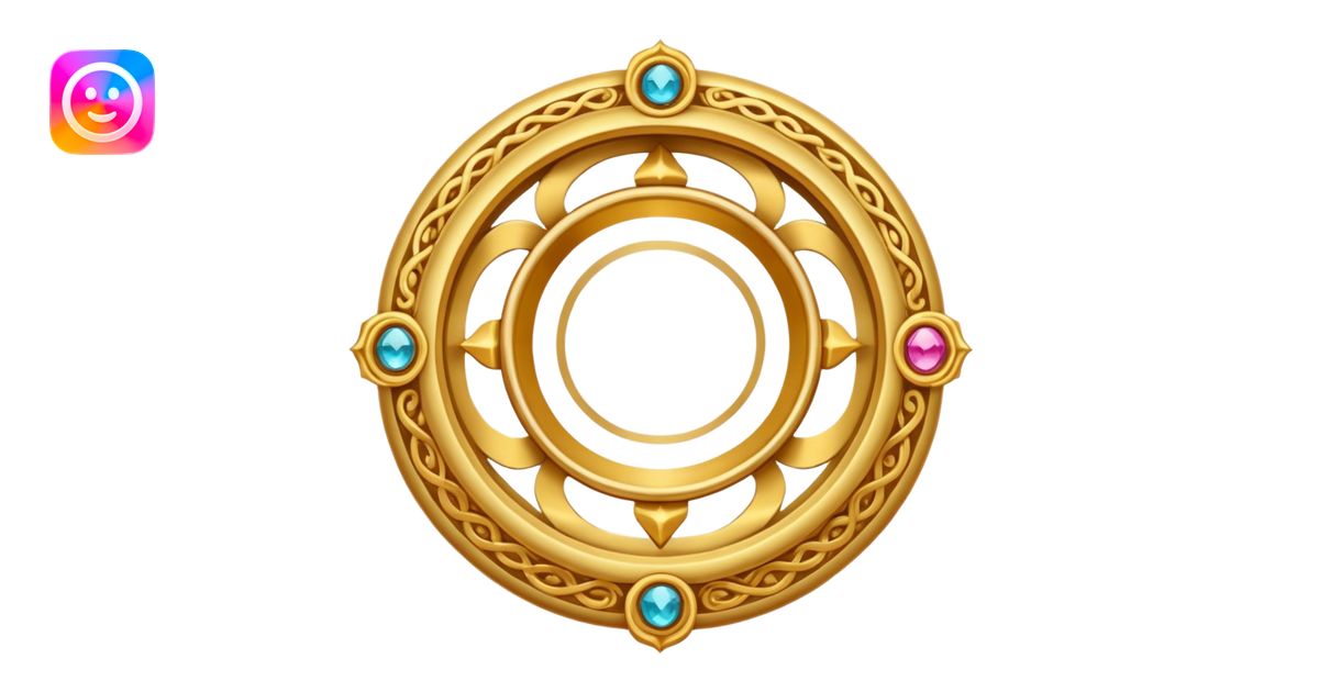 Sangu chakram naamam emoji | AI Emoji Generator