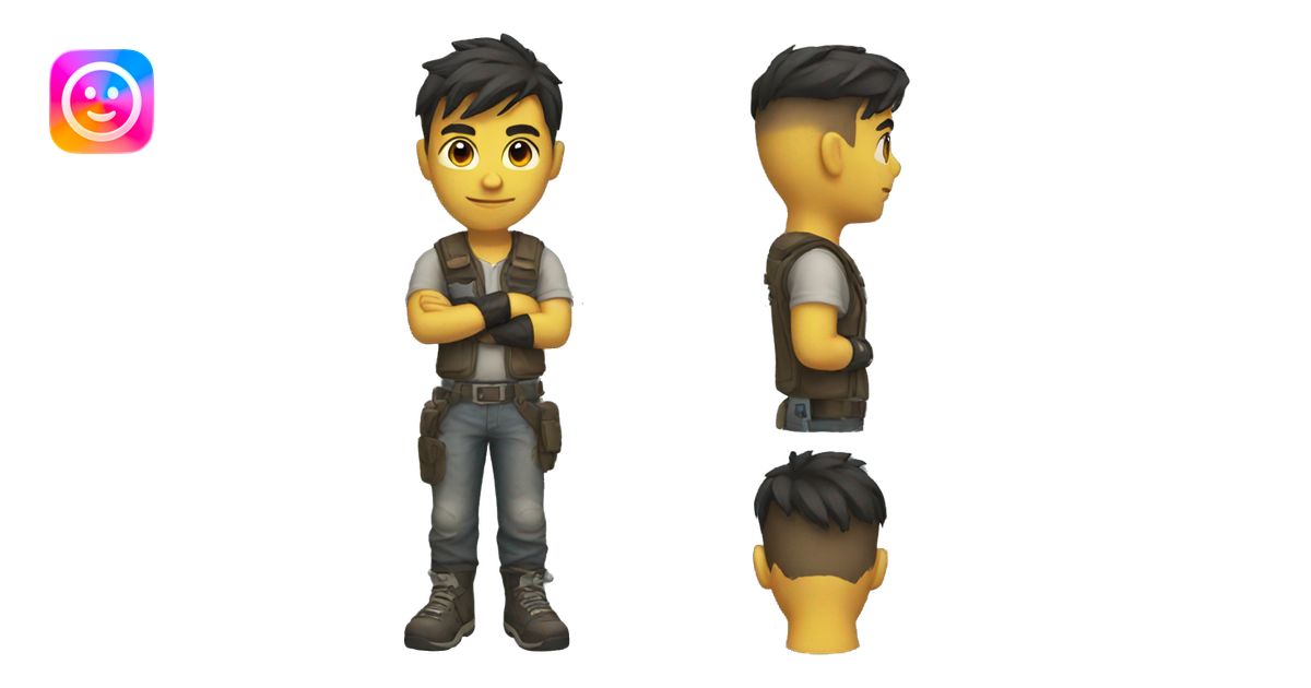 gamer emoji | AI Emoji Generator