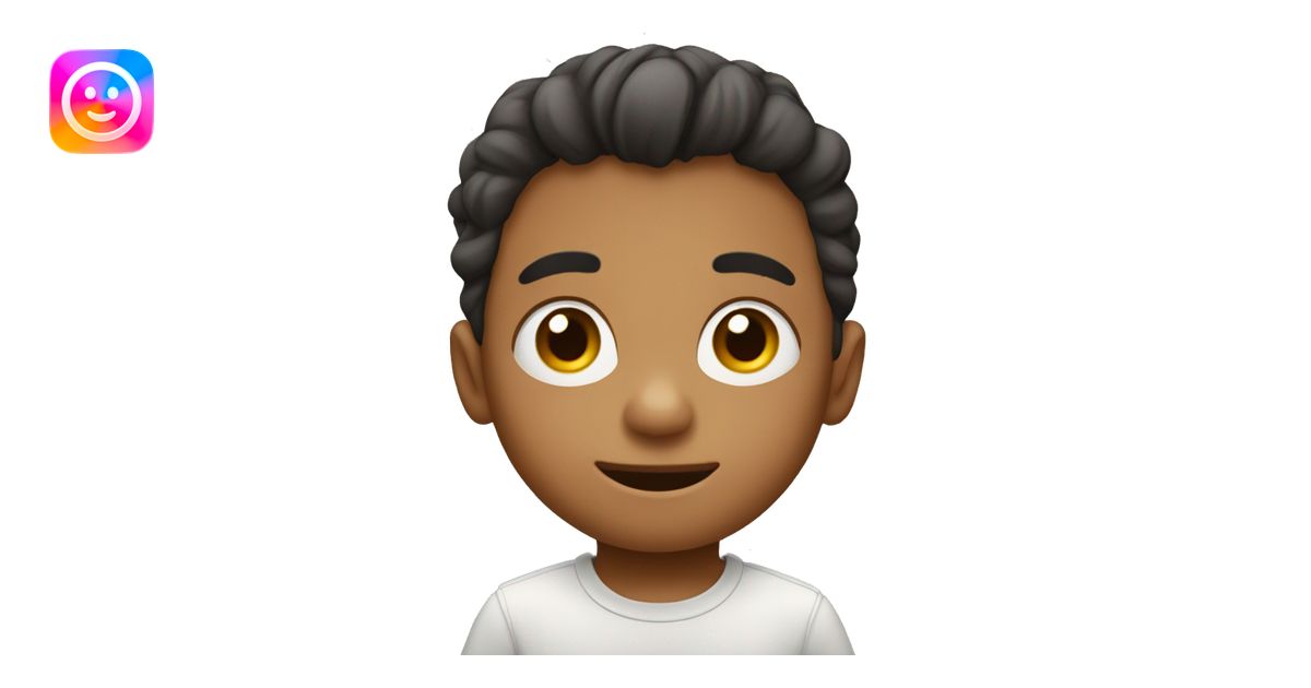 Niño con mocos emoji | AI Emoji Generator
