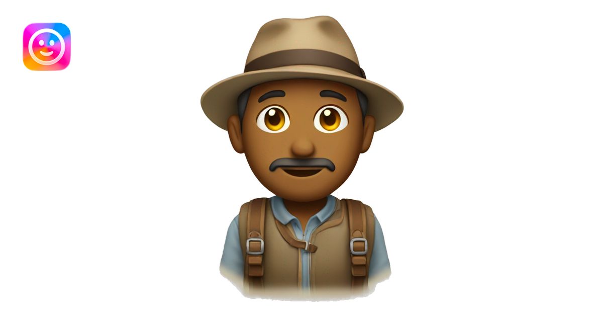 traveler that is lost emoji | AI Emoji Generator