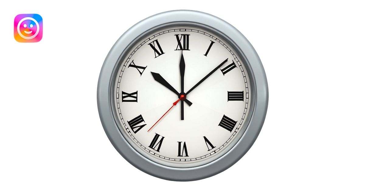 clock tiwh time ticking emoji | AI Emoji Generator