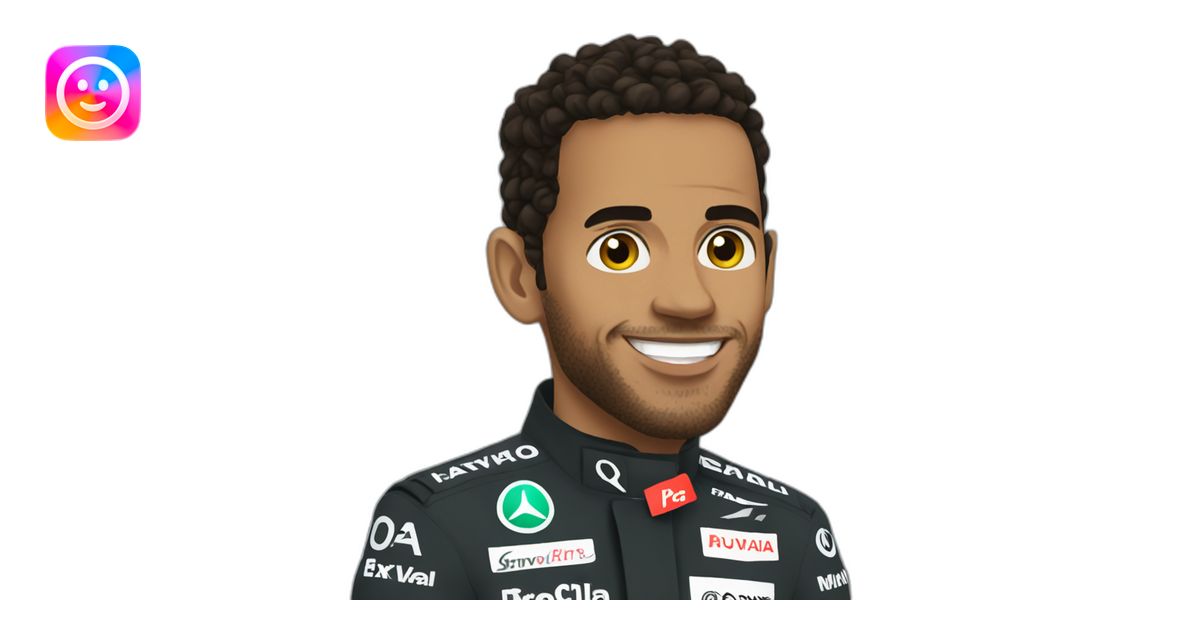 Lewis Hamilton emoji | AI Emoji Generator