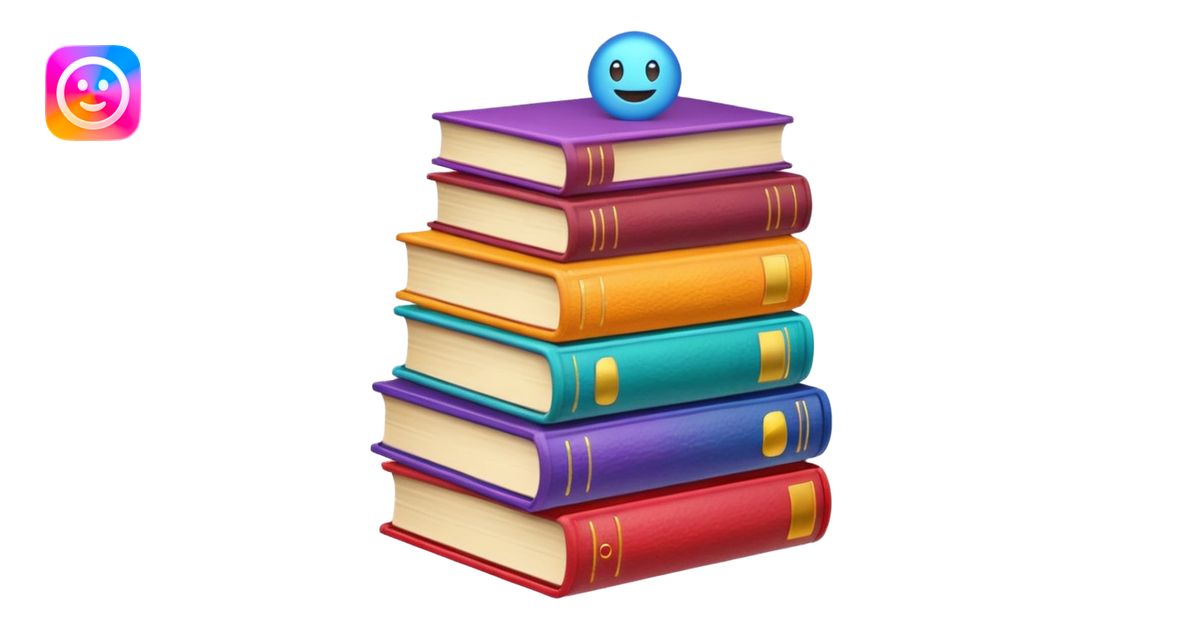 Emoji de libros emoji | AI Emoji Generator