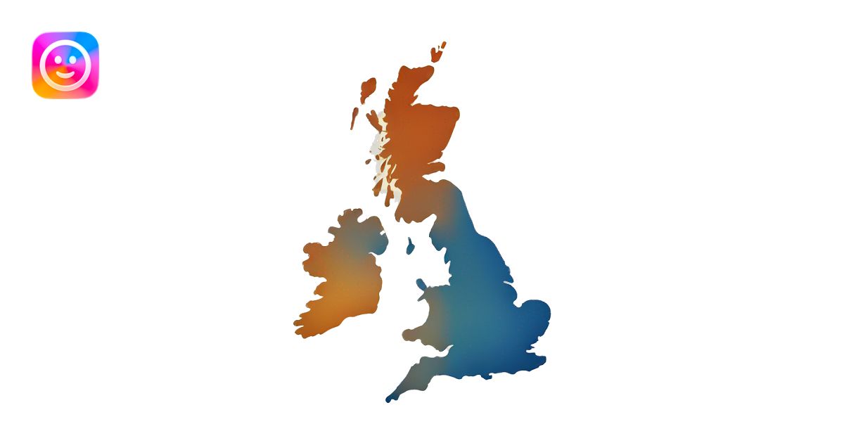 united kingdom map emoji | AI Emoji Generator