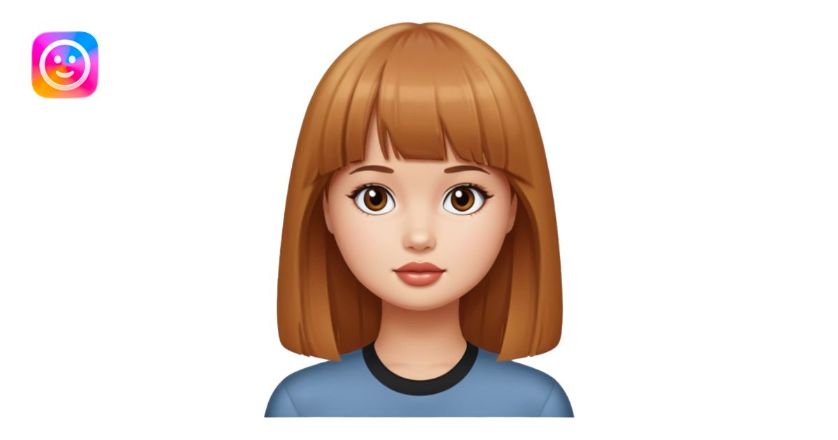 Debby Ryan (straight bangs) in Big City Greens emoji | AI Emoji Generator