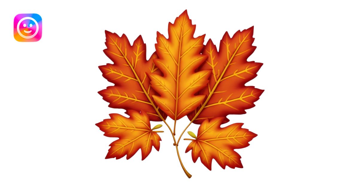 fall happy emoji | AI Emoji Generator