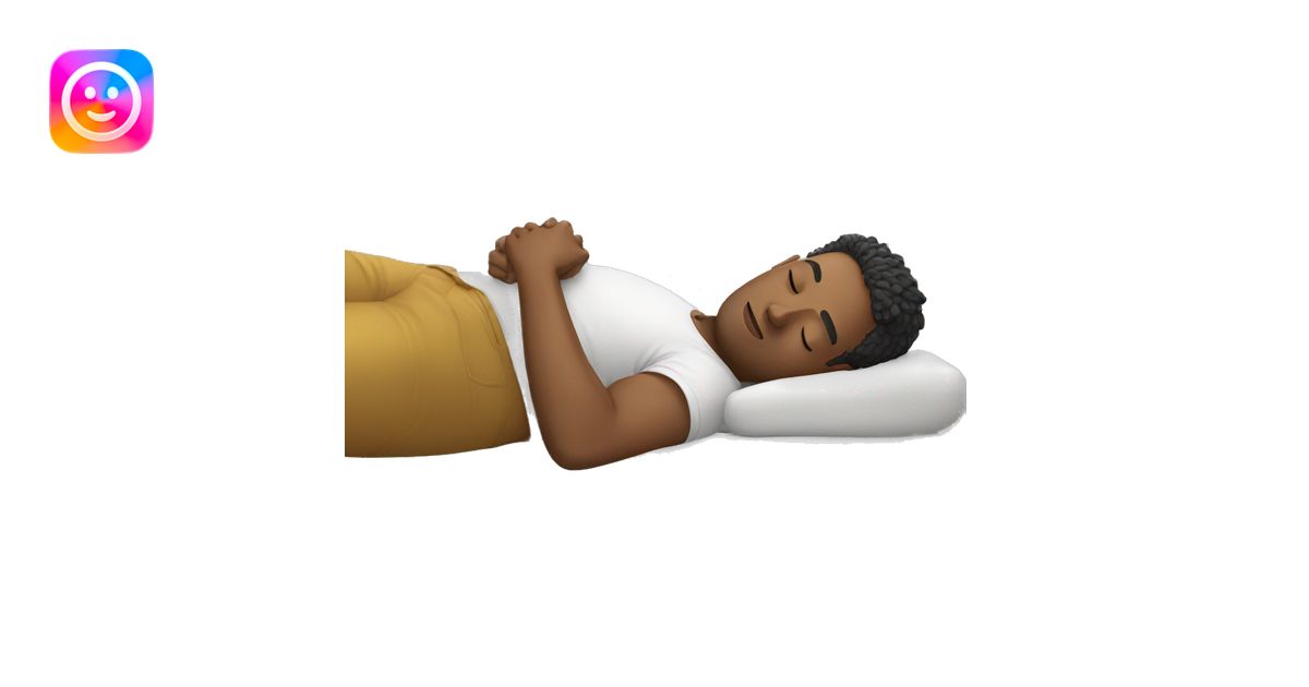 guy laying emoji | AI Emoji Generator