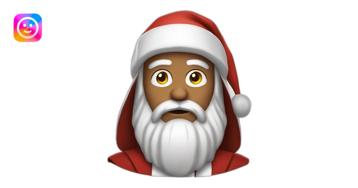 Jedi Santa Claus emoji | AI Emoji Generator
