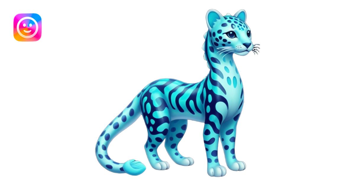 Bioluminescent Neon-Cyan Ripple-Patterned Soft-Scaled Aquatic ...