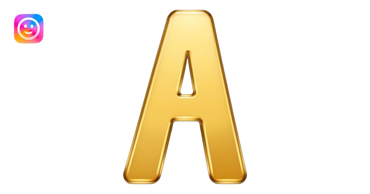 shiny gold line emoji | AI Emoji Generator