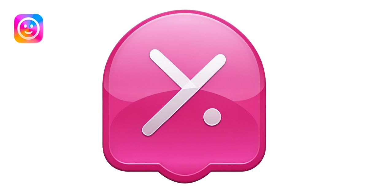 pink girly google play store emoji | AI Emoji Generator