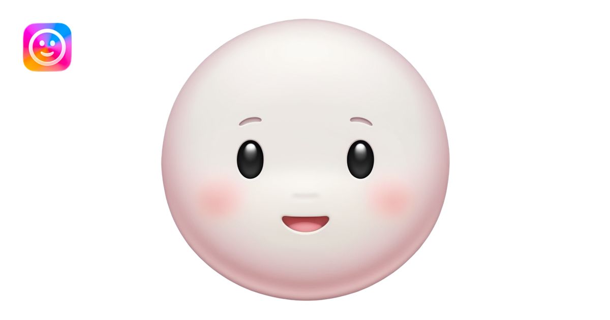 create a emoji of this mochi emoji | AI Emoji Generator