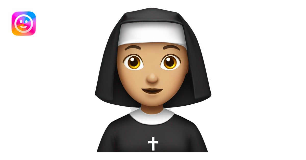 Catholic nun emoji | AI Emoji Generator
