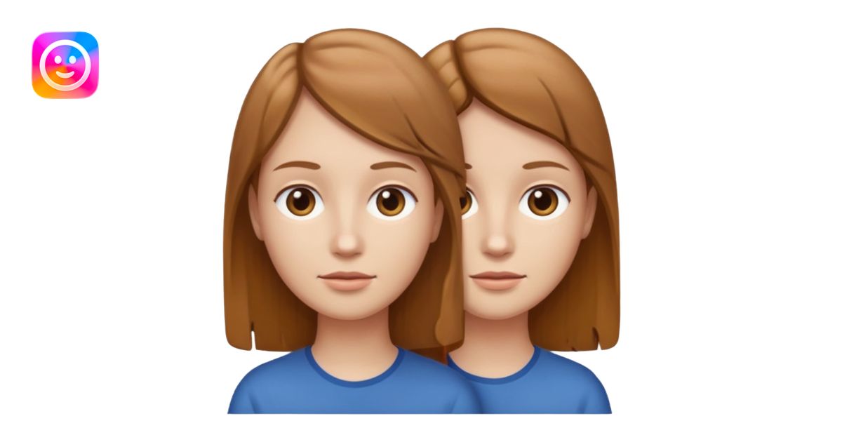 person with 2 heads emoji | AI Emoji Generator