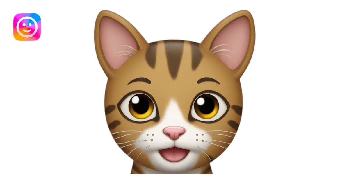 Gatito feliz emoji | AI Emoji Generator