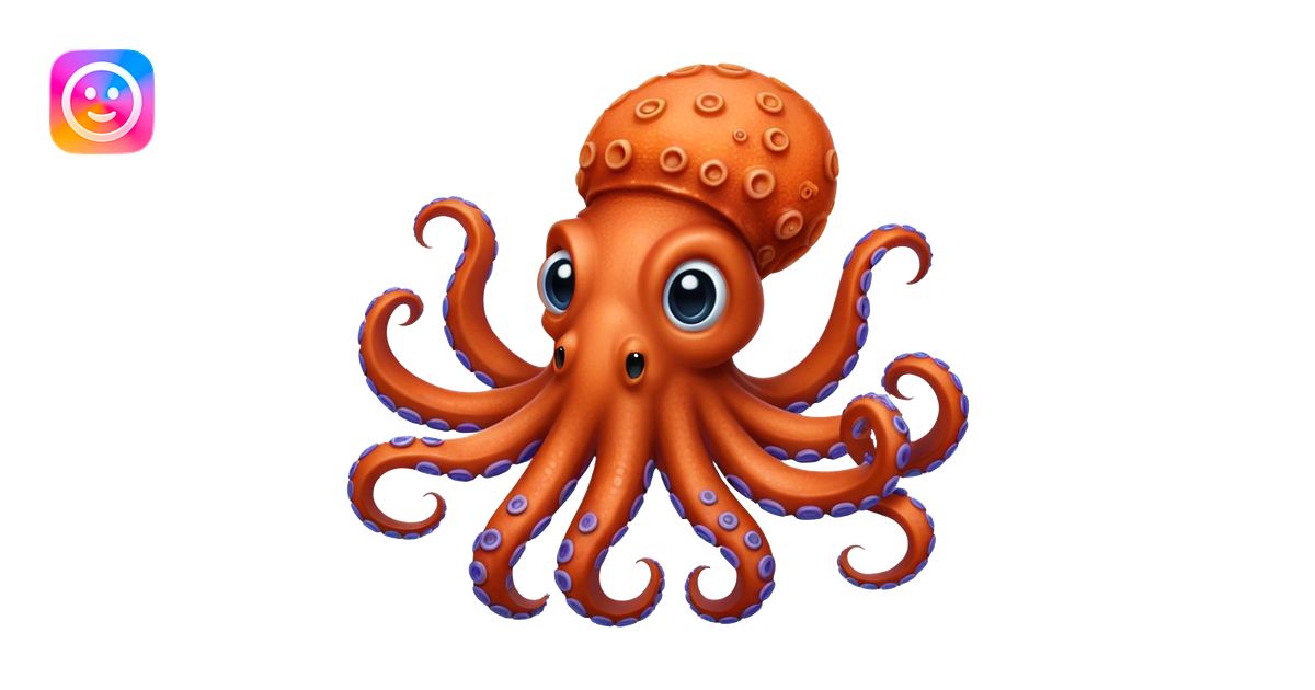 Octopus emoji | AI Emoji Generator
