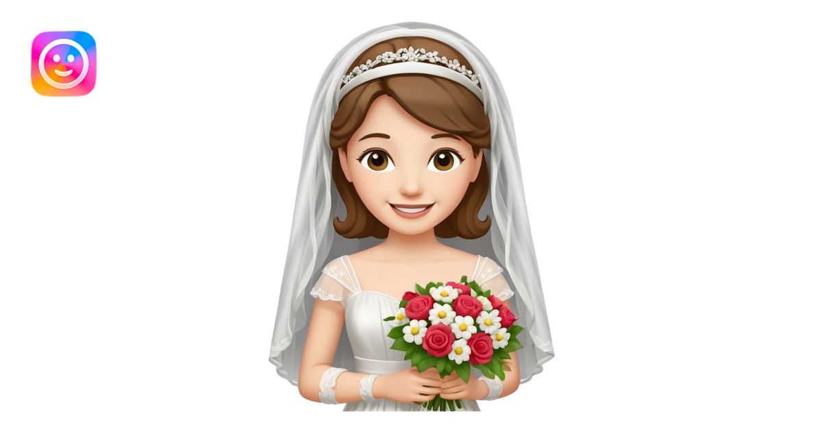 american Bride emoji | AI Emoji Generator