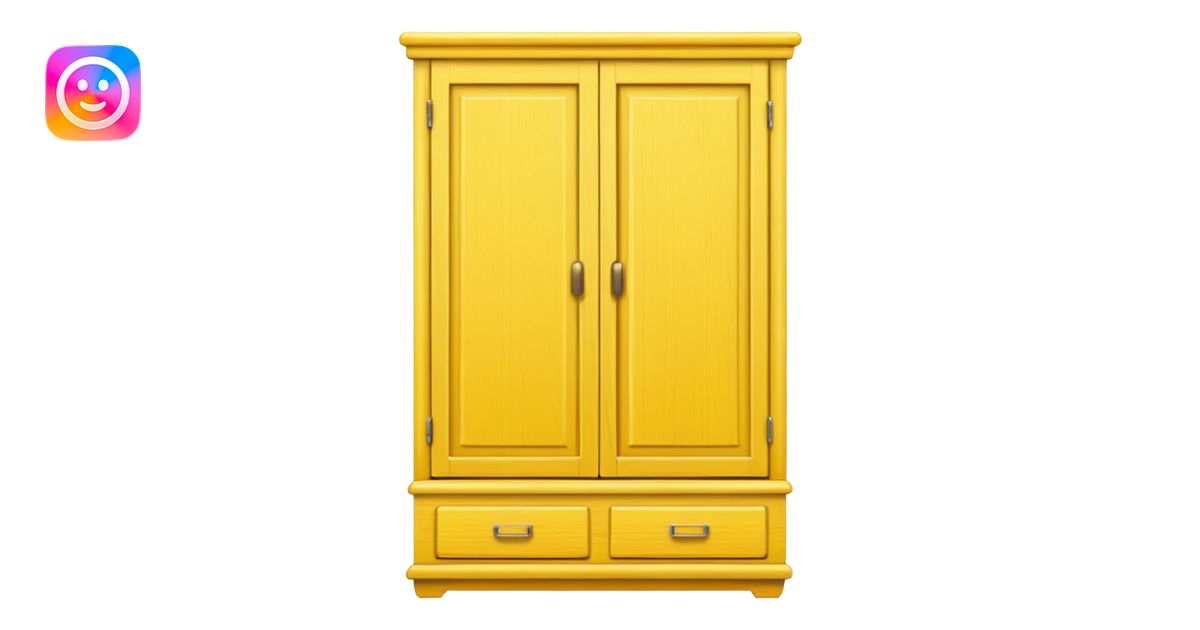 yellow wardrobe emoji | AI Emoji Generator