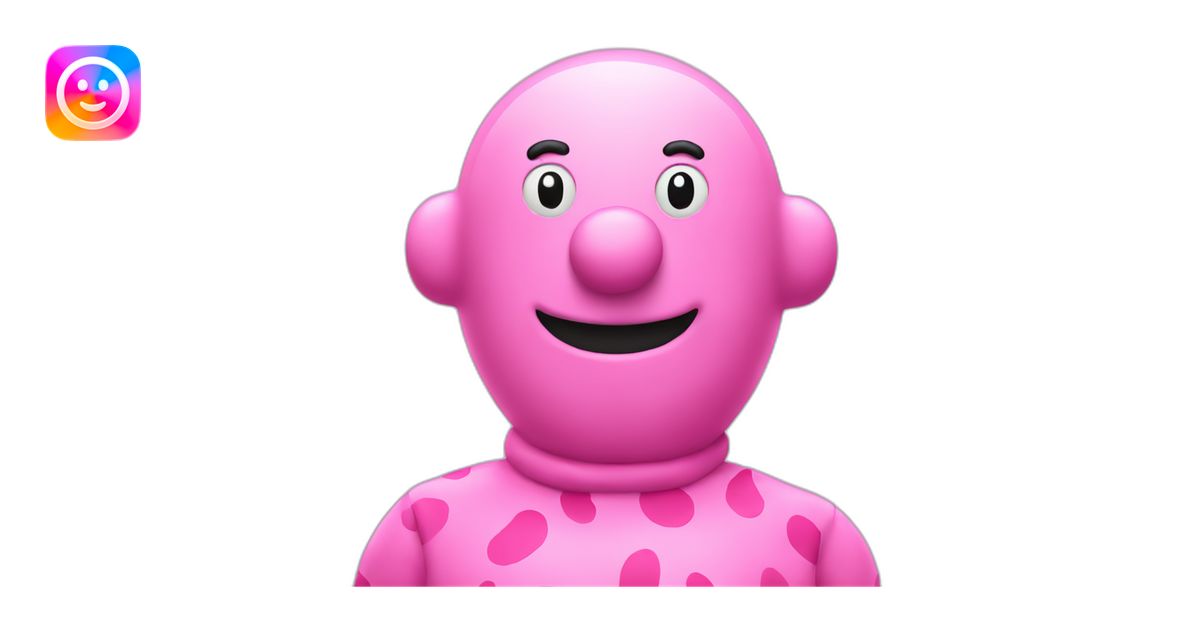 Mr blobby emoji | AI Emoji Generator