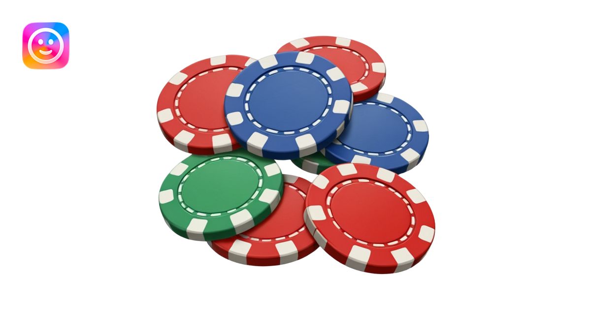 poker chips emoji | AI Emoji Generator