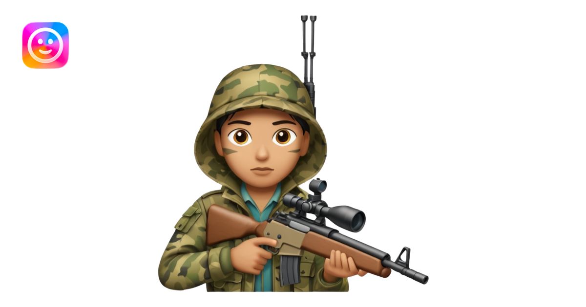 sniper emoji | AI Emoji Generator
