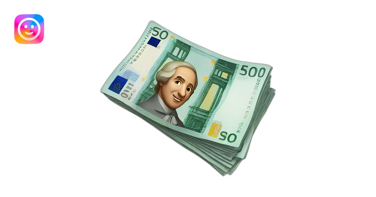 euros bills emoji | AI Emoji Generator