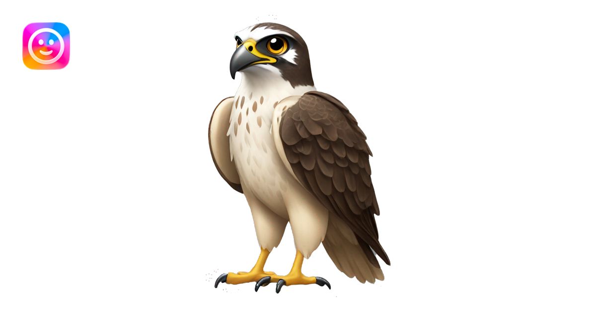 Falcon emoji | AI Emoji Generator