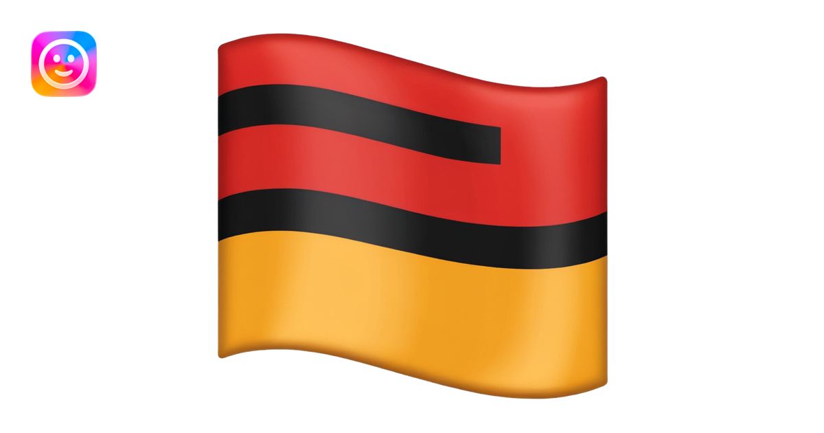 German empire flag png emoji | AI Emoji Generator