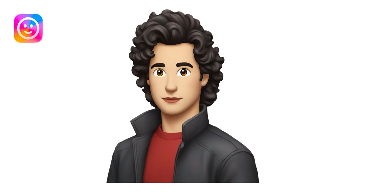 JD from Heathers emoji | AI Emoji Generator