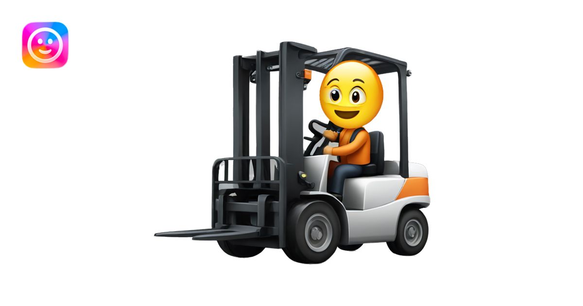 forklift emoji | AI Emoji Generator
