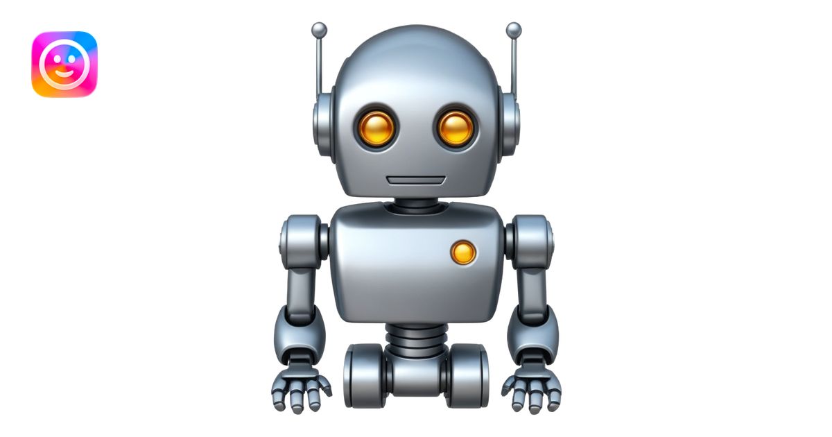 Robot emoji | AI Emoji Generator
