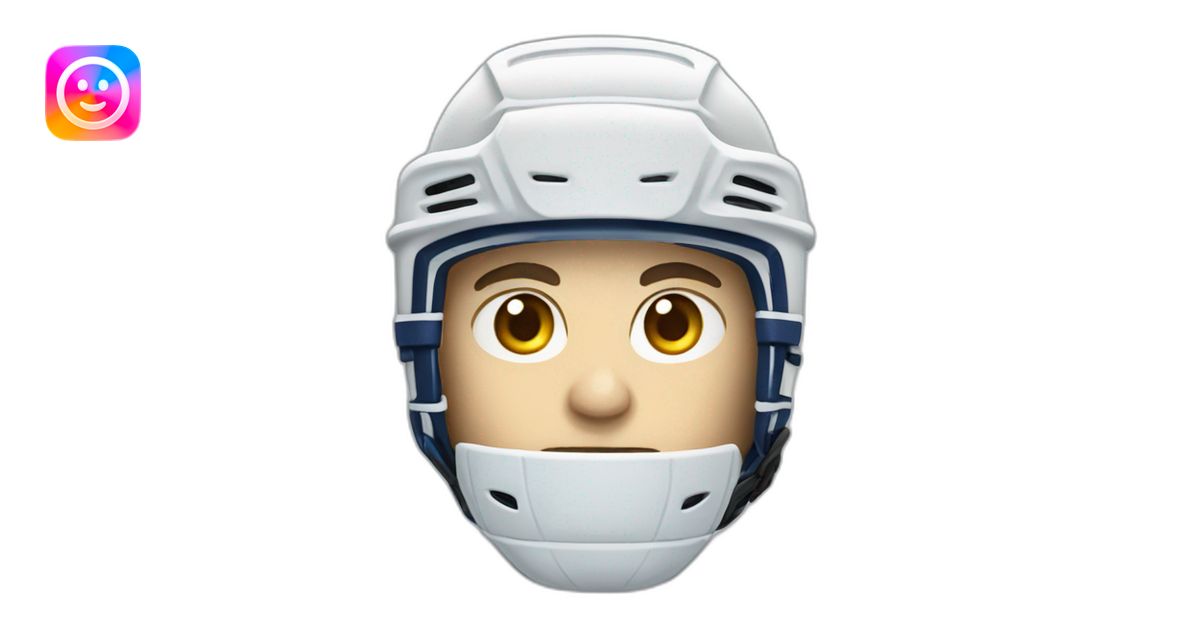 Hockey sur glace emoji | AI Emoji Generator