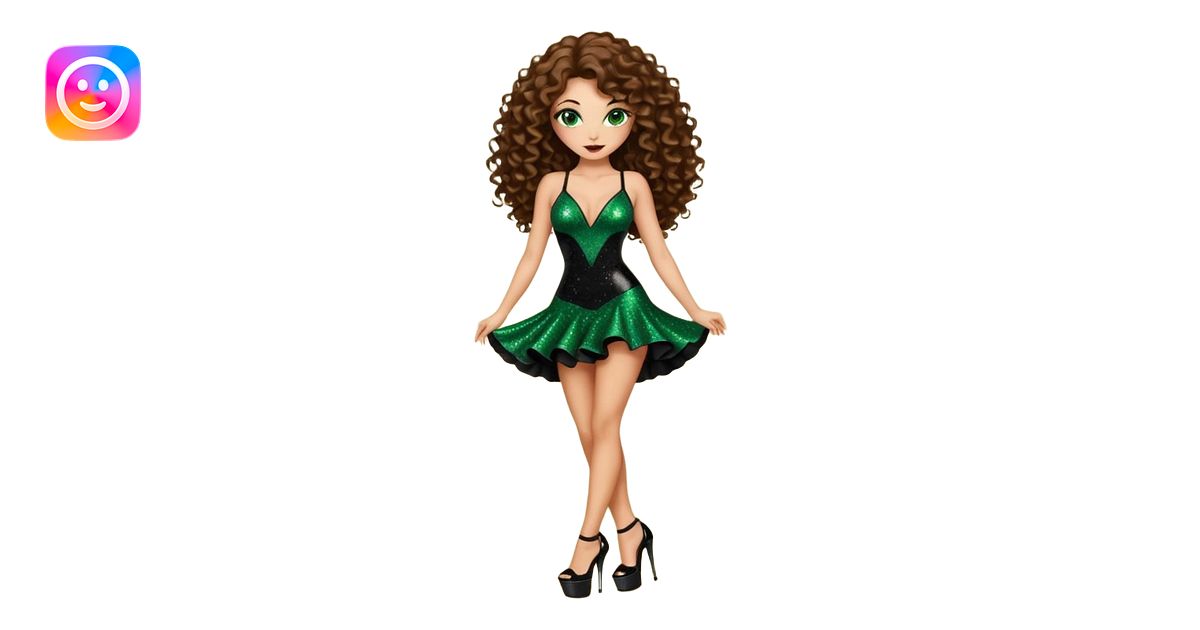 green eyes brown long curly hair woman, cartel boss with 7 inch ...