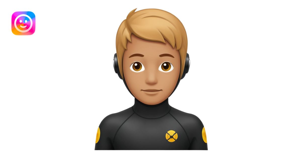 PATOGER le plongeur sous marin emoji | AI Emoji Generator