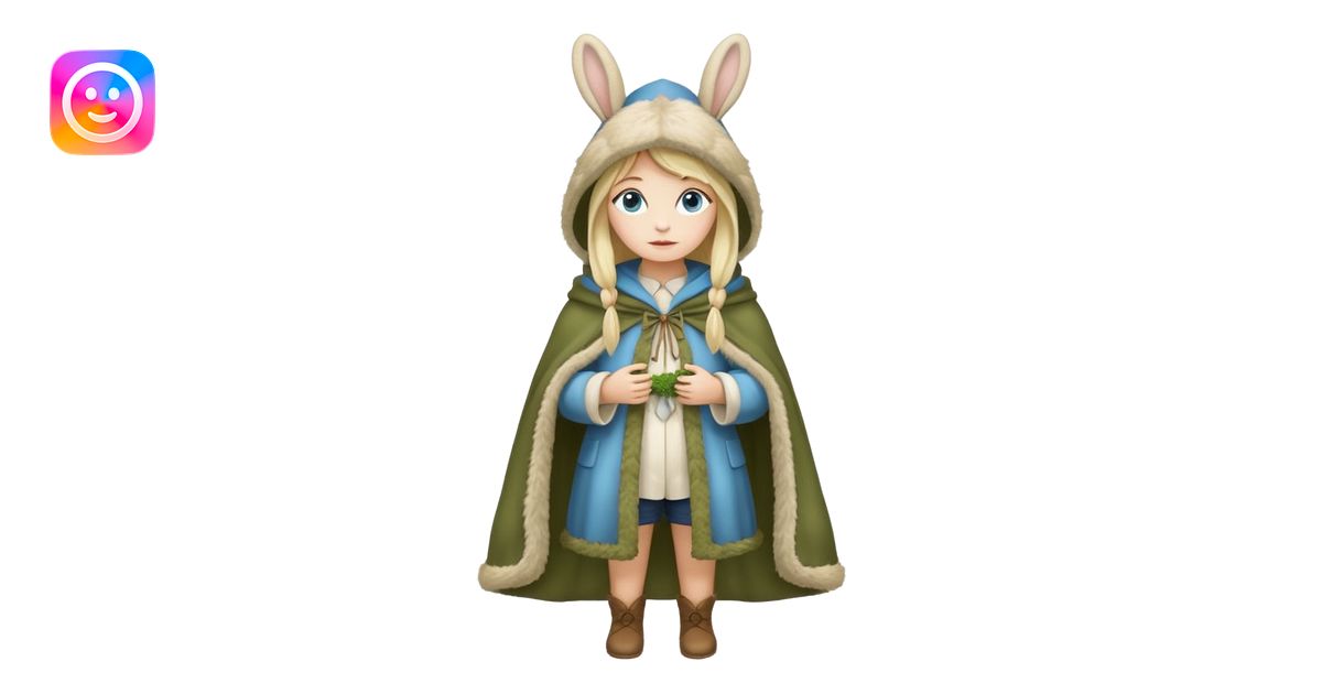 full body woman long blonde hair blue eyes white skin wearing rabbit ...