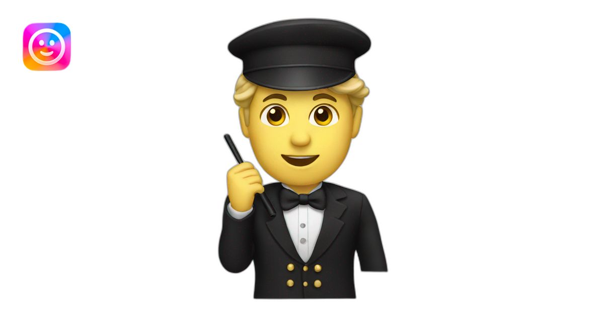 conductor emoji | AI Emoji Generator