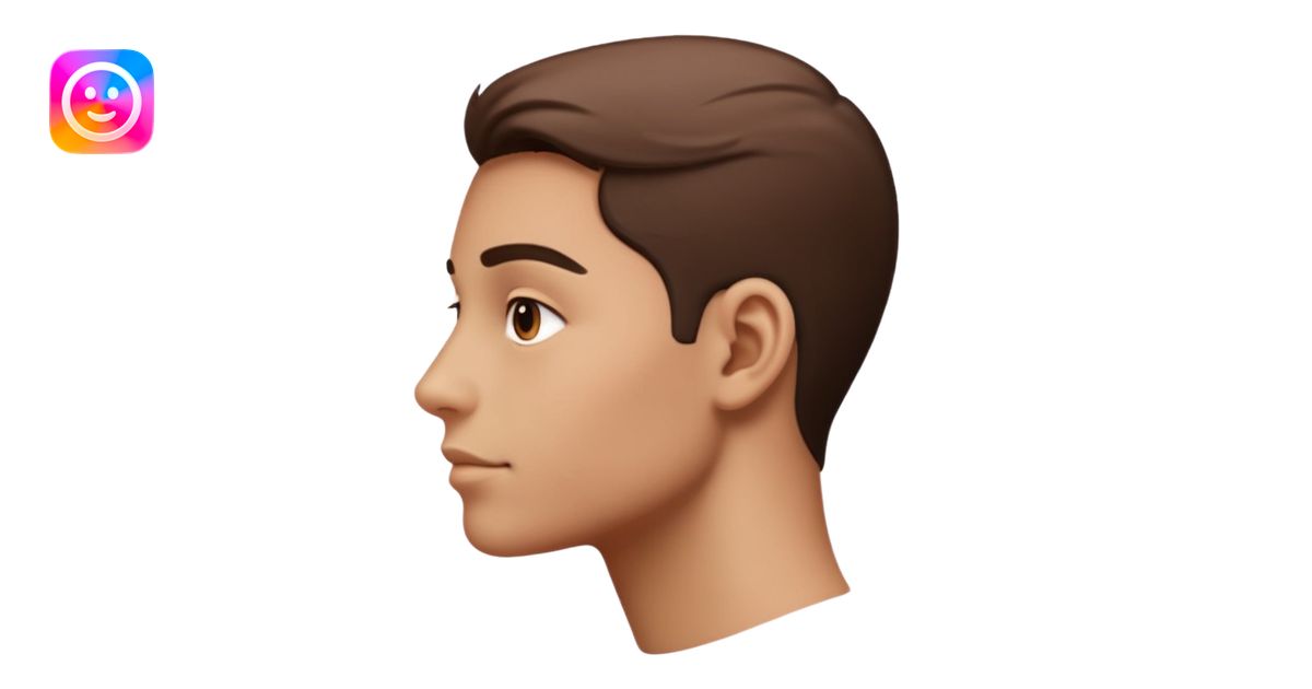 someone looking from the side emoji | AI Emoji Generator