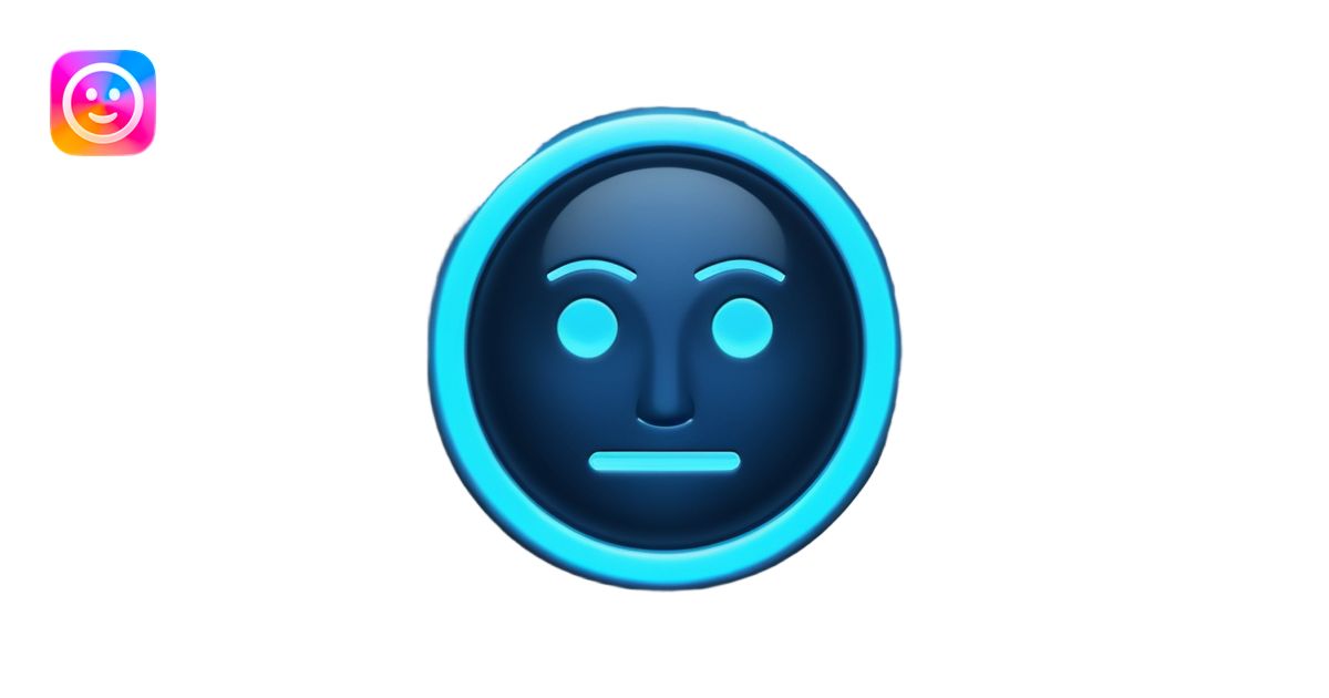 RFID signal sensor iphone style emoji no face... emoji | AI Emoji Generator