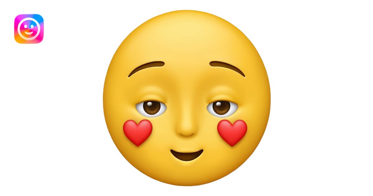 Classic yellow kissy face emoji without the heart with a peace sign ...