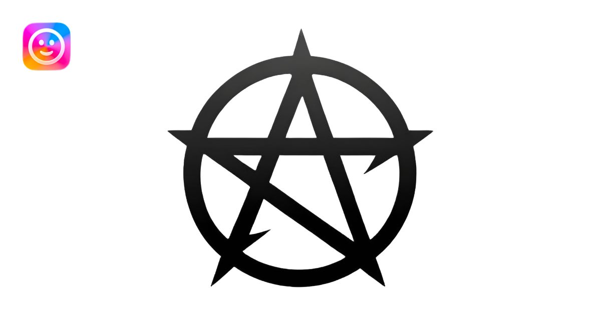 Anarchy Logo icon emoji | AI Emoji Generator