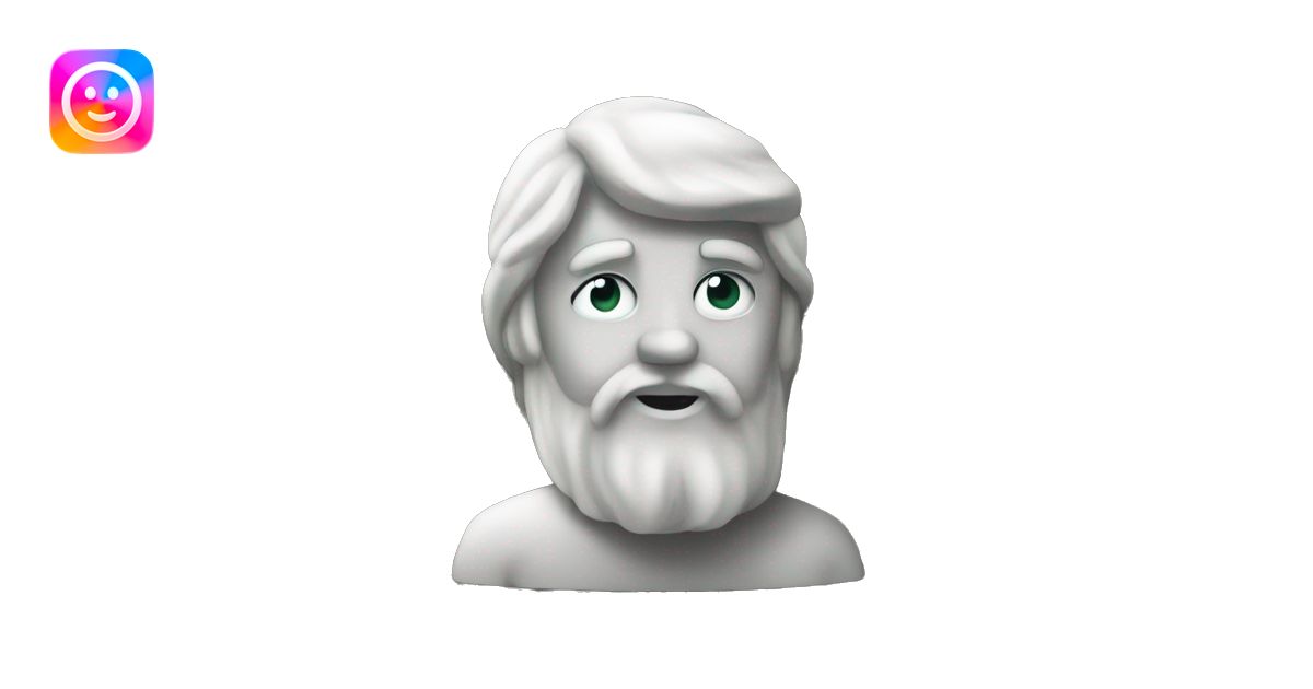 Statue stone wall emoji | AI Emoji Generator