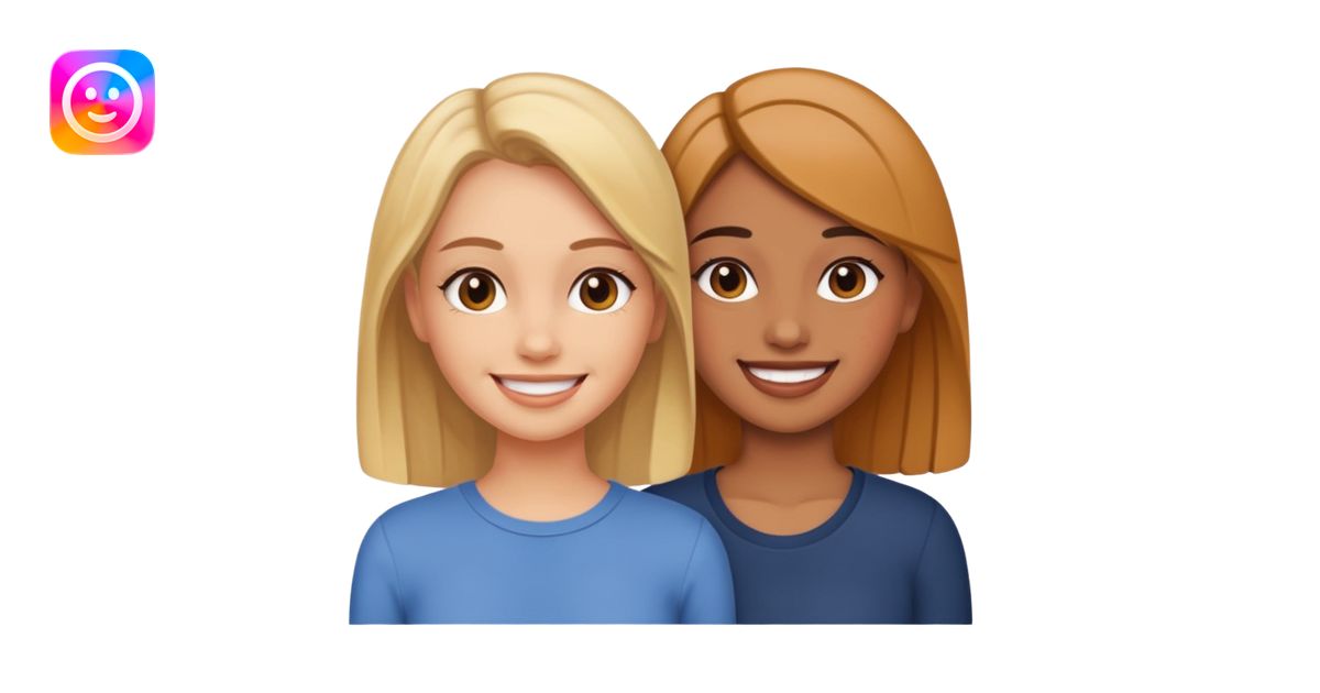girlfriends emoji | AI Emoji Generator