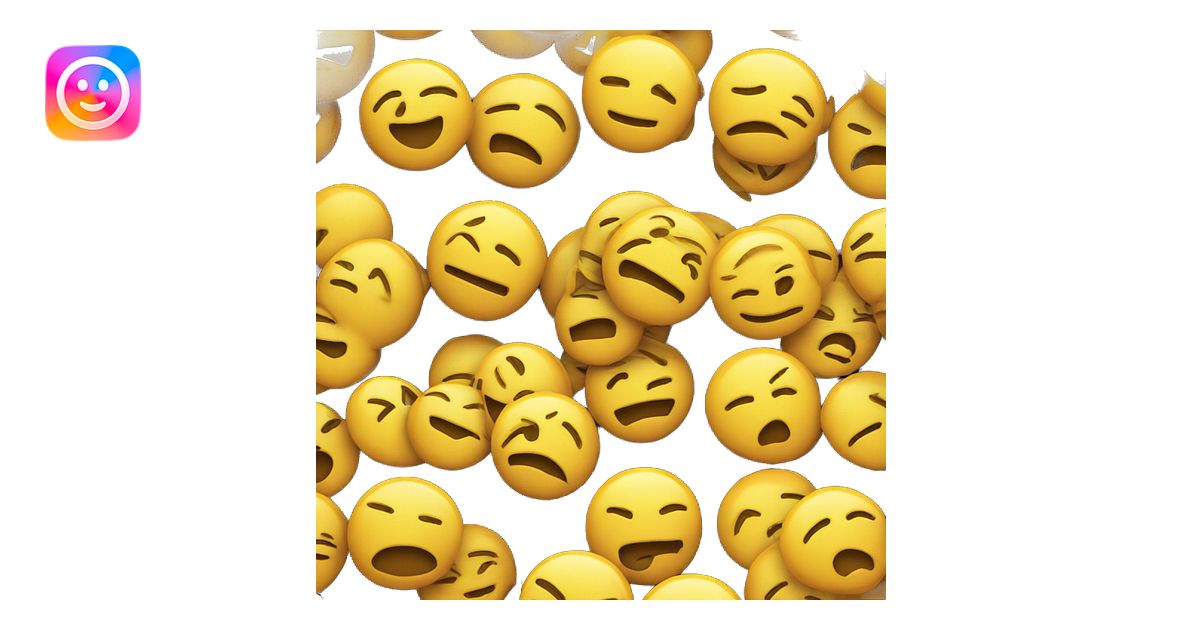 yellow emoji winking with smirk emoji | AI Emoji Generator