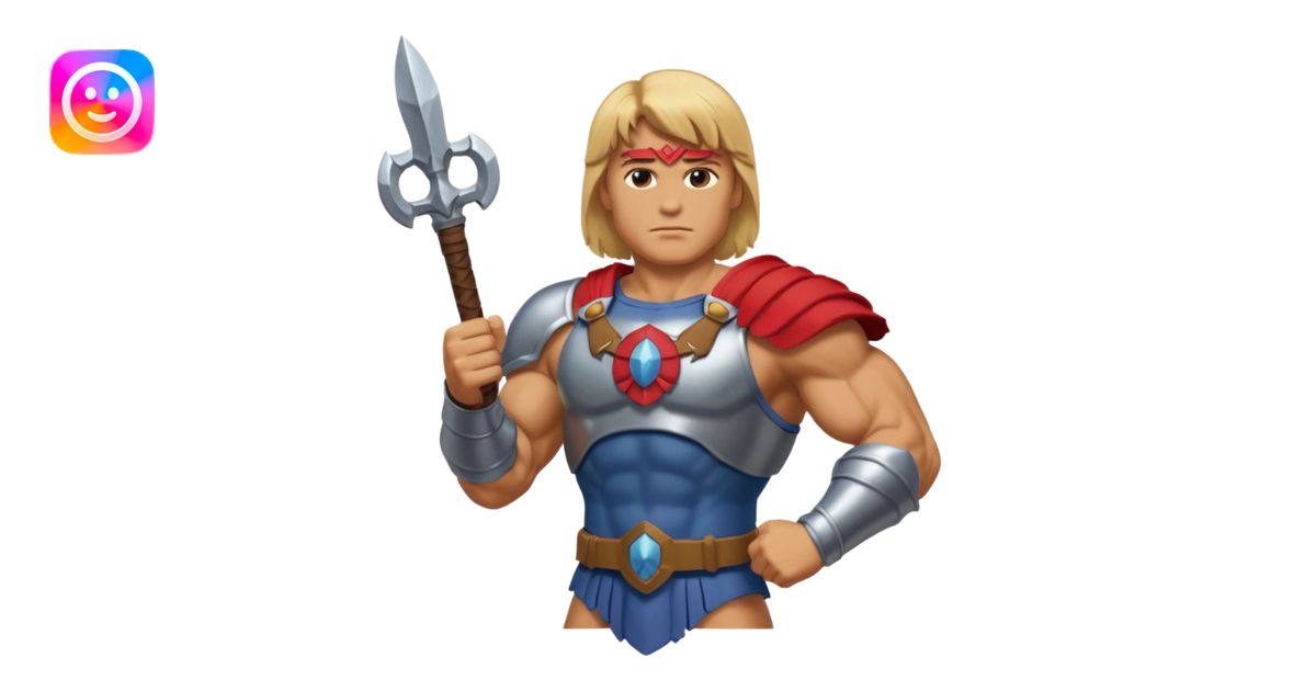 He-Man emoji | AI Emoji Generator
