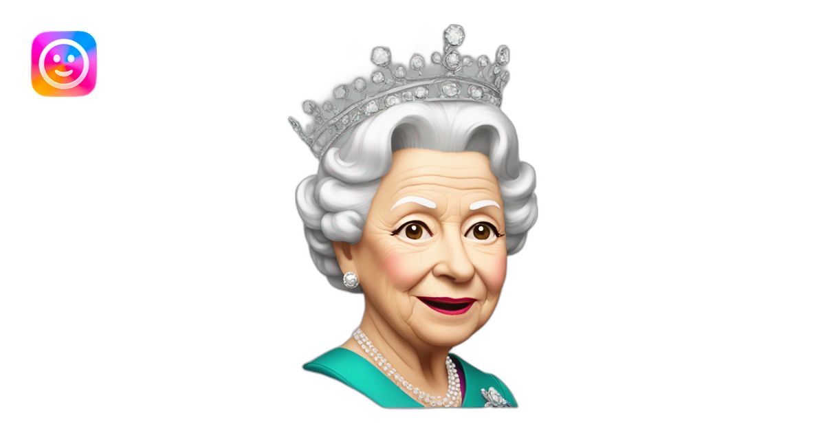 queen Elizabeth emoji | AI Emoji Generator