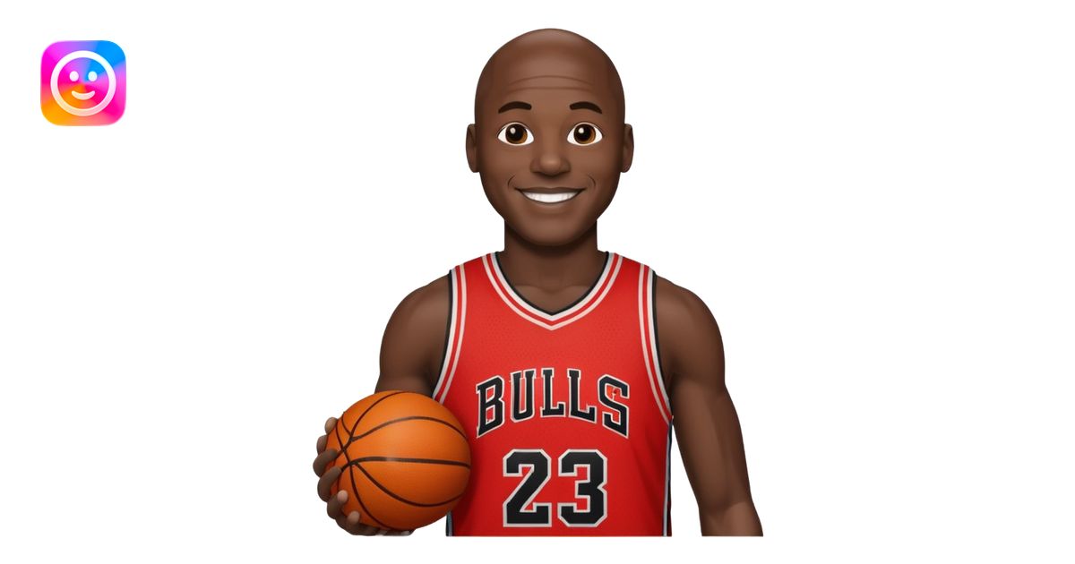 Michael Jordan (basketball) emoji | AI Emoji Generator