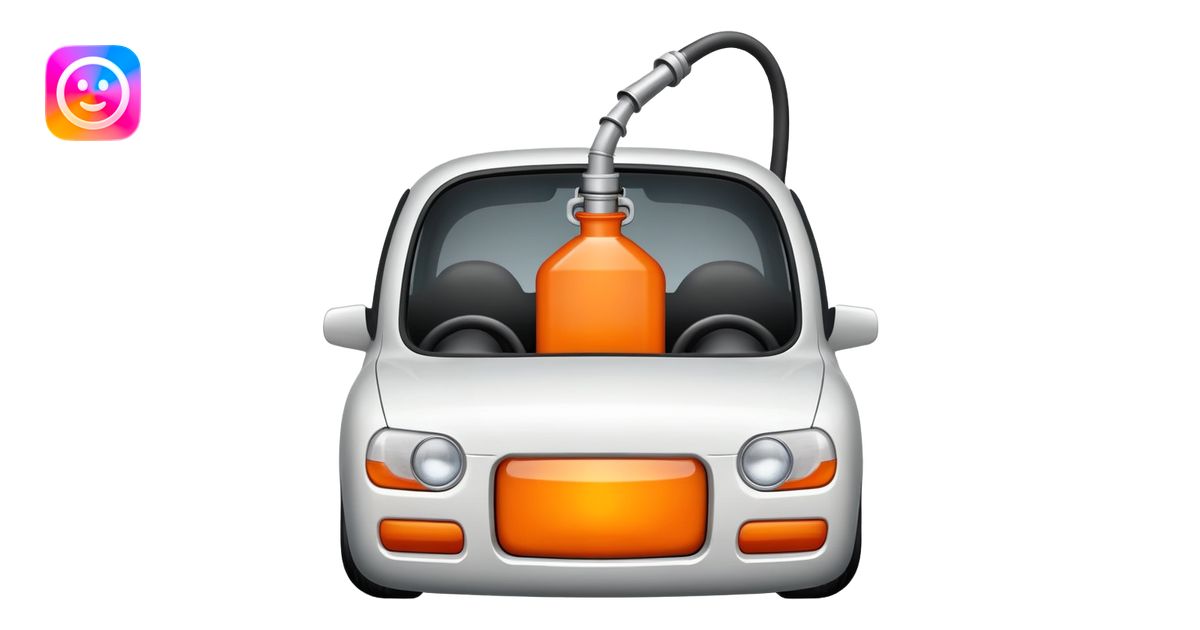 Car fuel emoji | AI Emoji Generator