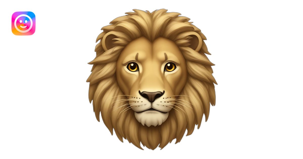 aslan emoji | AI Emoji Generator