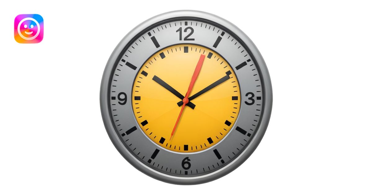 mac os icon clock counter-clockwise emoji | AI Emoji Generator