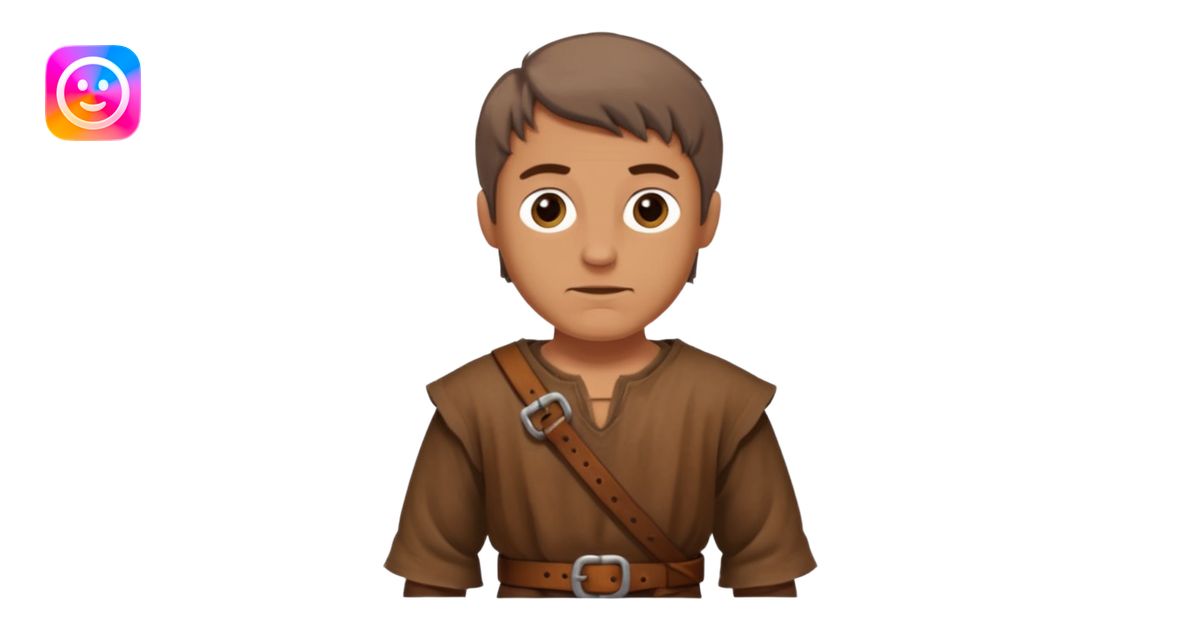 medieval man stand emoji | AI Emoji Generator